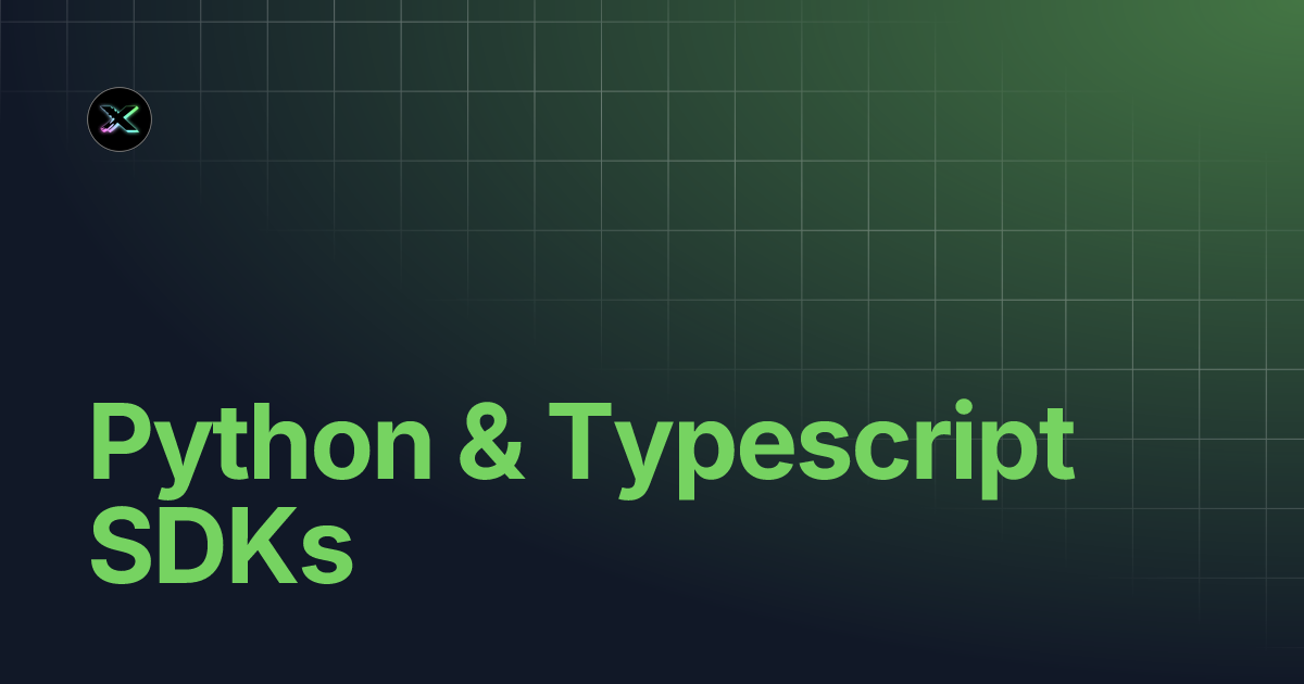 Python & Typescript SDKs | Hxro
